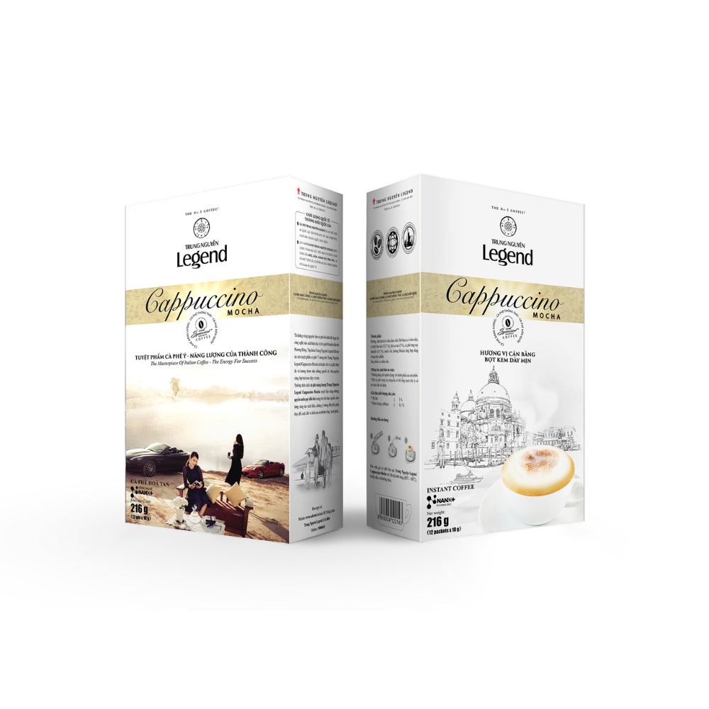 Trung Nguyen Legend Cappuccino Mocha instant coffee